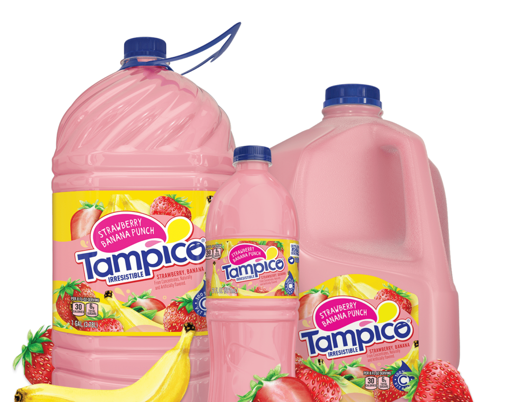 Smoothie de banana com morango - Tampico Beverages